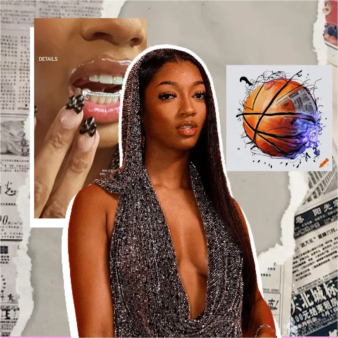 Angel Reese's Stunning 3D Bow Nails at the WNBA Draft – iNAIL SUPPLY