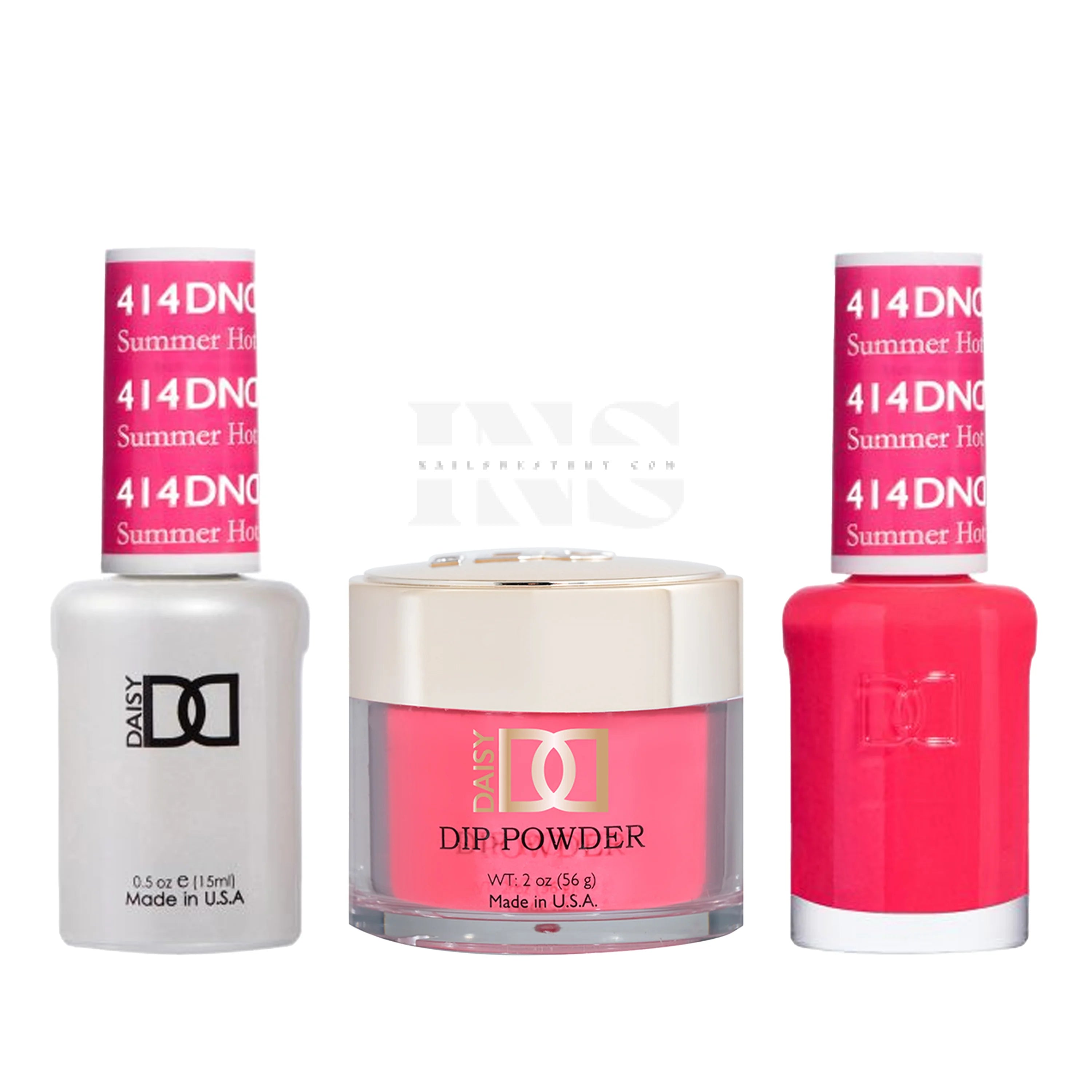 DND Trio - 414 Summer Hot Pink – iNAIL SUPPLY