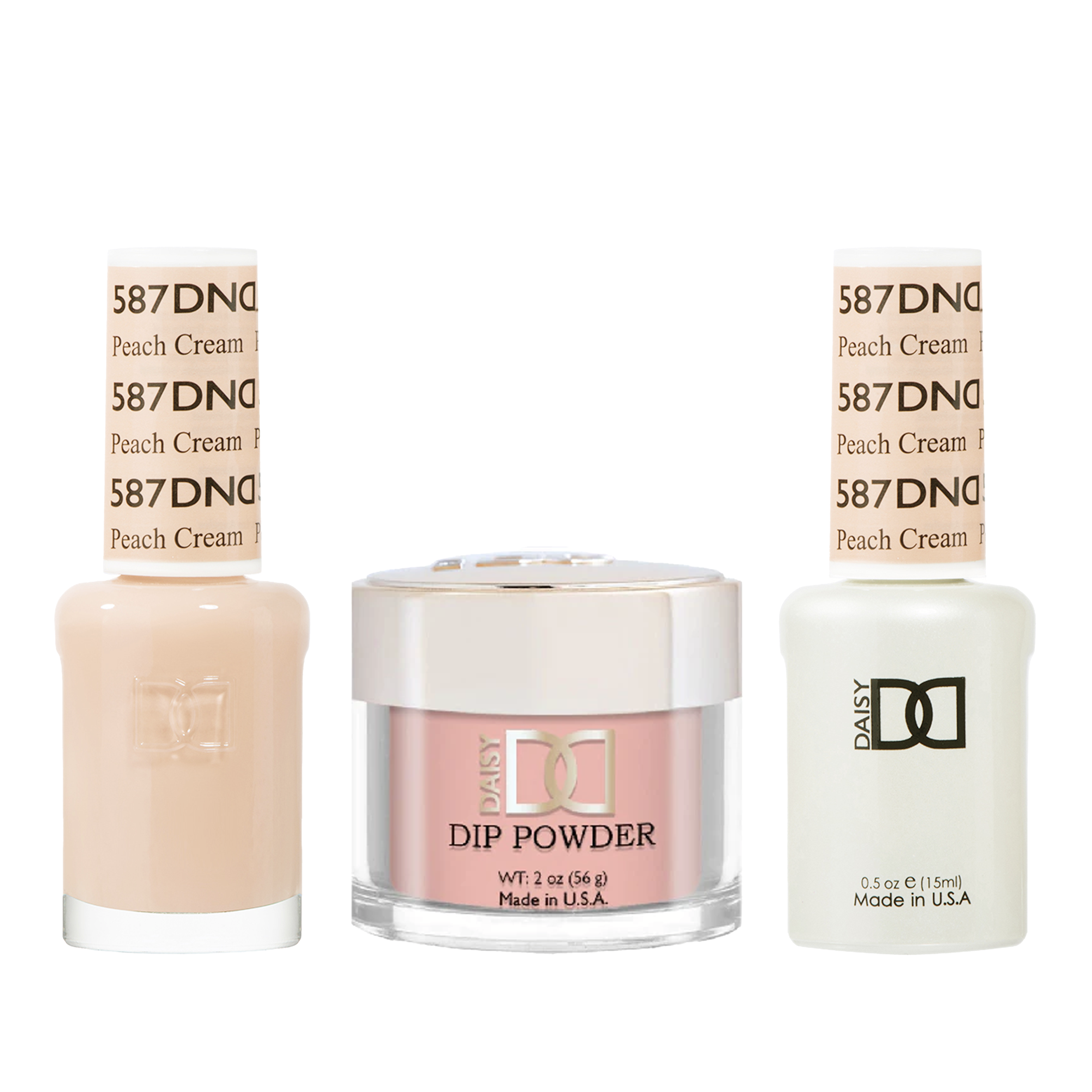 DND Trio - 587 Peach Cream – iNAIL SUPPLY