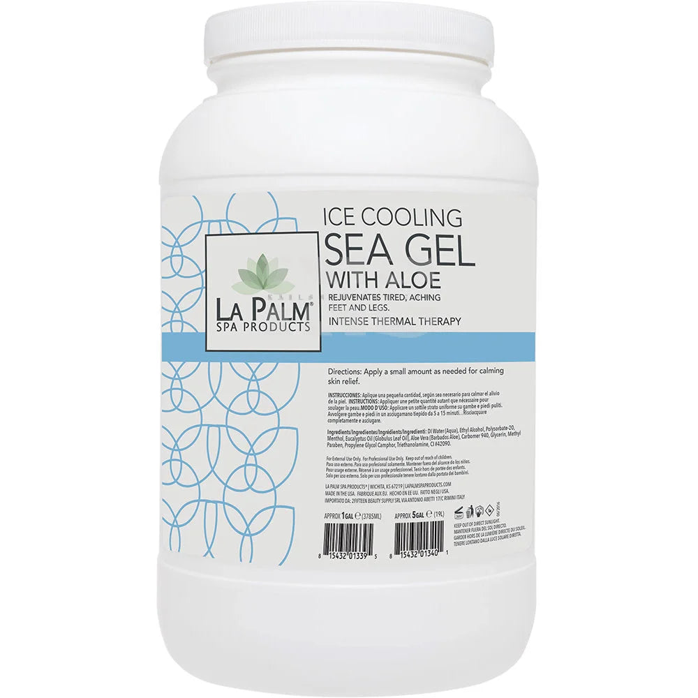 iNAIL SUPPLY - LA PALM Cooling Sea Gel Mint Gallon